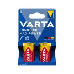Varta Longlife Max Power Batterie LR14, C (Baby) 2 St&uuml;ck