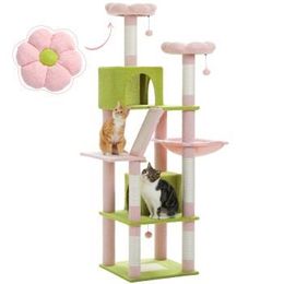 Pawz Road gro&szlig;er Katzenbaum 180cm pink