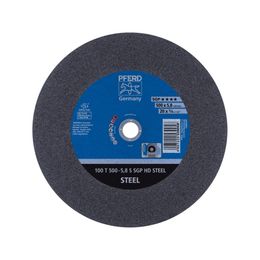 Pferd TOOLS Station&auml;re Trennscheibe T 500x5,8x40mm "hart" HD STEEL f&uuml;r Stahl 100m/s (66325225)