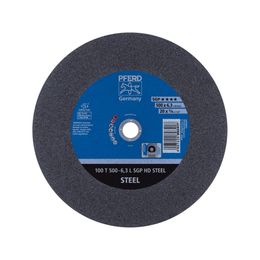 Pferd TOOLS Station&auml;re Trennscheibe T 500x6,3x40mm "sehr weich" HD STEEL f&uuml;r Stahl 100m/s (66325050)