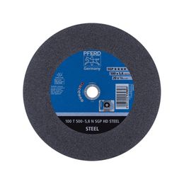 Pferd TOOLS Station&auml;re Trennscheibe T 500x5,8x40mm "mittelhart" HD STEEL f&uuml;r Stahl 100m/s (66325140)