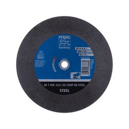 Pferd TOOLS Trennscheibe T 400x4,0x25,4 mm Leistungslinie SG CHOP HD STEEL f&uuml;r Stahl (66324080)