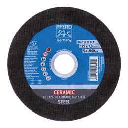 Pferd Trennscheiben EHT 115-1,0 CERAMIC SGP STEEL (4007220103890)