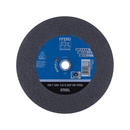 Pferd TOOLS Station&auml;re Trennscheibe T 500x5,8x40mm "weich" HD STEEL f&uuml;r Stahl 100m/s (66325205)