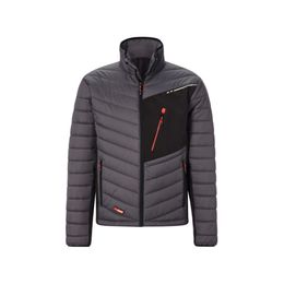 HOLEX Hybrid-Jacke, dunkelgrau / schwarz / rot, Unisex-Gr&ouml;&szlig;e: M (090604 M)