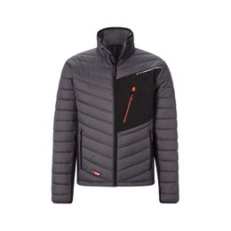 HOLEX Hybrid-Jacke, dunkelgrau / schwarz / rot, Unisex-Gr&ouml;&szlig;e: S (090604 S)