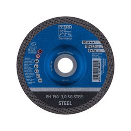 Pferd TOOLS Trennscheibe EH 150x3,0x22,23 mm gekr&ouml;pft Leistungslinie SG STEEL f&uuml;r Stahl (61323122)