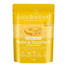 Catz Finefood No. 25 Huhn & Thunfisch Katzen-Nassfutter mit Kamille 16x85g