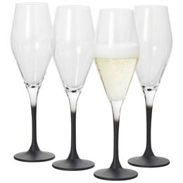 Villeroy & Boch Villeroy & Boch Gl&auml;serset Manufacture Rock, Klar, Glas, 4-teilig, 260 ml, Essen & Trinken, Gl&auml;ser, Gl&auml;ser-Sets