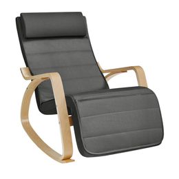Boxxx Relaxsessel, Dunkelgrau, Holz, Textil, Birke, vollmassiv, 84x67x121.5 cm, erweiterbar (Typenauswahl), Relaxfunktion, Wohnzimmer, Sessel, Relaxsessel