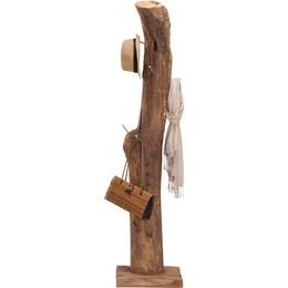 Landscape Kleiderst&auml;nder, Teak, Holz, Metall, Teakholz, massiv, 30x180x30 cm, Garderobe, Garderobenst&auml;nder