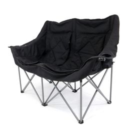BasicNature Travelchair Relax Pro double schwarz