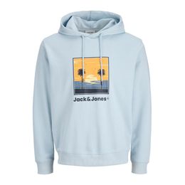 Jack & Jones Plus Jack & Jones Plus Sweatshirt 'JJPERRY' male Blue size 5XL
