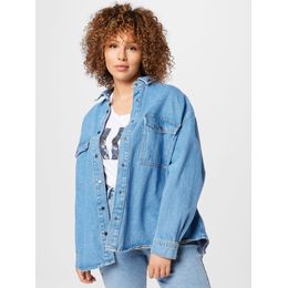 Nasty Gal Plus Jacke Damen Gr&ouml;&szlig;e 5XL hellblau
