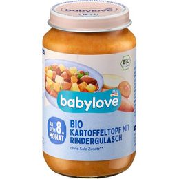 Men&uuml; Kartoffeln mit Rindergulasch ab dem 8. Monat babylove