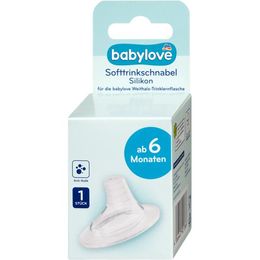 Softtrinkschnabel f&uuml;r Weithals Silikon, ab 6. Monat babylove