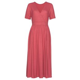 Vivance Kleid Damen Gr&ouml;&szlig;e 46 hellrot Winterkleid