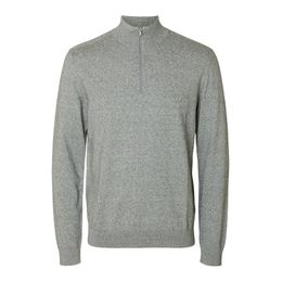 Selected Pullover 'SLHBERG' Herren Gr&ouml;&szlig;e M grau