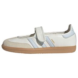 adidas originals Ballerina 'Samba' Damen Gr&ouml;&szlig;e 36 beige / hellblau / wei&szlig;
