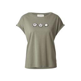 Cartoon T-Shirt Damen Gr&ouml;&szlig;e M gelb / stone / schwarz / offwhite