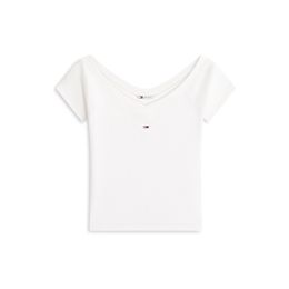 Tommy Jeans T-Shirt Damen Gr&ouml;&szlig;e XXS wei&szlig;