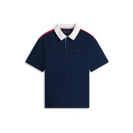 Tommy Hilfiger Poloshirt Jungen Gr&ouml;&szlig;e 98 marine / rot / wei&szlig;