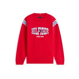 Tommy Hilfiger Sweatshirt 'Los Angeles' Jungen Gr&ouml;&szlig;e 122 marine / royalblau / rot / eierschale