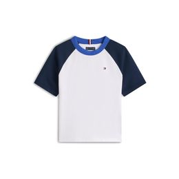Tommy Hilfiger T-Shirt Jungen Gr&ouml;&szlig;e 116 blau / nachtblau / wei&szlig;