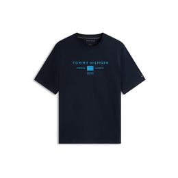 Tommy Hilfiger Big & Tall Tommy Hilfiger Big & Tall T-Shirt 'BRAND LOVE' Herren Gr&ouml;&szlig;e 5XL marine / azur