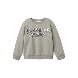 name it Sweatshirt 'NKFDIDO STRANGERTHINGS' M&auml;dchen Gr&ouml;&szlig;e 116 hellblau / grau / graumeliert / schwarz