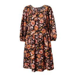 Dorothy Perkins Kleid Damen Gr&ouml;&szlig;e 48 orange / hellpink / schwarz / wei&szlig; Winterkleid
