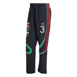 adidas originals Hose 'Teamgeist' Herren Gr&ouml;&szlig;e 42 gr&uuml;n / rot / schwarz / wei&szlig;
