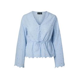 Pieces Bluse 'PCARMORINE' Damen Gr&ouml;&szlig;e L hellblau