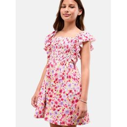 Lipsy Kleid M&auml;dchen Gr&ouml;&szlig;e 128 violettblau / pink / rosa