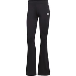 adidas originals Leggings 'Flared' Damen Gr&ouml;&szlig;e XL/XXL schwarz / wei&szlig;