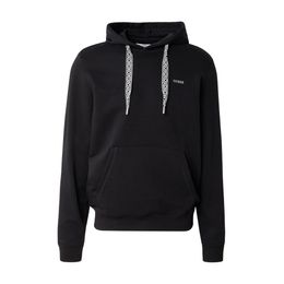 Guess Sweatshirt Herren Gr&ouml;&szlig;e L schwarz / wei&szlig;