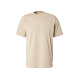 KnowledgeCotton Apparel T-Shirt Herren Gr&ouml;&szlig;e S beige / offwhite