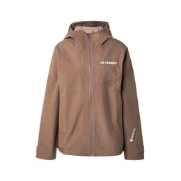 adidas terrex Outdoorjacke 'Xperior' Damen Gr&ouml;&szlig;e M braun / wei&szlig;