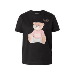Guess T-Shirt 'CARLA' Damen Gr&ouml;&szlig;e XS hellpink / schwarz