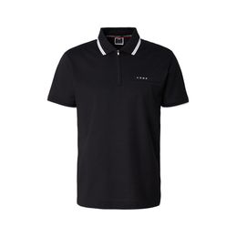 Jack & Jones Jack & Jones Poloshirt 'JCOFUSION' Herren Gr&ouml;&szlig;e L schwarz / wei&szlig;