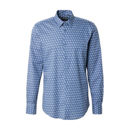 Antony Morato Hemd 'NAPOLI' Herren Gr&ouml;&szlig;e XL saphir / offwhite