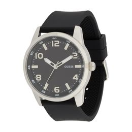 Guess Uhr Herren Gr&ouml;&szlig;e One Size schwarz / silber / wei&szlig;