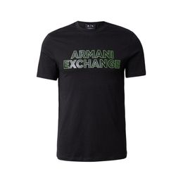 Armani Exchange T-Shirt Herren Gr&ouml;&szlig;e XXL hellgr&uuml;n / schwarz