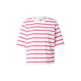Only T-Shirt 'ONLSOPH' Damen Gr&ouml;&szlig;e S pink / wei&szlig;