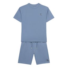 Calvin Klein Jeans Set Jungen Gr&ouml;&szlig;e 116 hellblau / dunkelblau / wei&szlig;