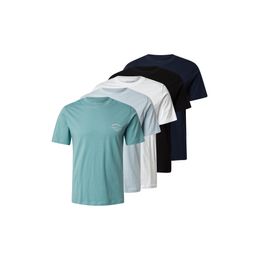 Jack & Jones Jack & Jones T-Shirt 'JJBRANDON' Herren Gr&ouml;&szlig;e XL marine / jade / schwarz / wei&szlig;
