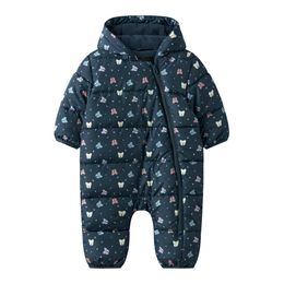 name it Funktionsanzug 'NBFMay' Gr&ouml;&szlig;e 74/80 navy / hellblau / gr&uuml;n / wei&szlig;