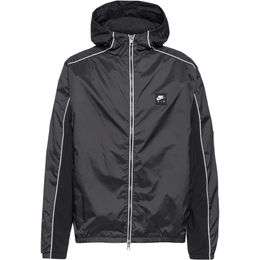 Nike Sportswear Jacke 'Air' Herren Gr&ouml;&szlig;e S schwarz / wei&szlig; Sommerjacke