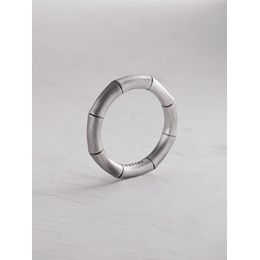 Reytel Ring 'BAMBOO' male Silver size 53