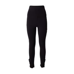 Curare Yogawear Sporthose Damen Gr&ouml;&szlig;e M hellgrau / schwarz